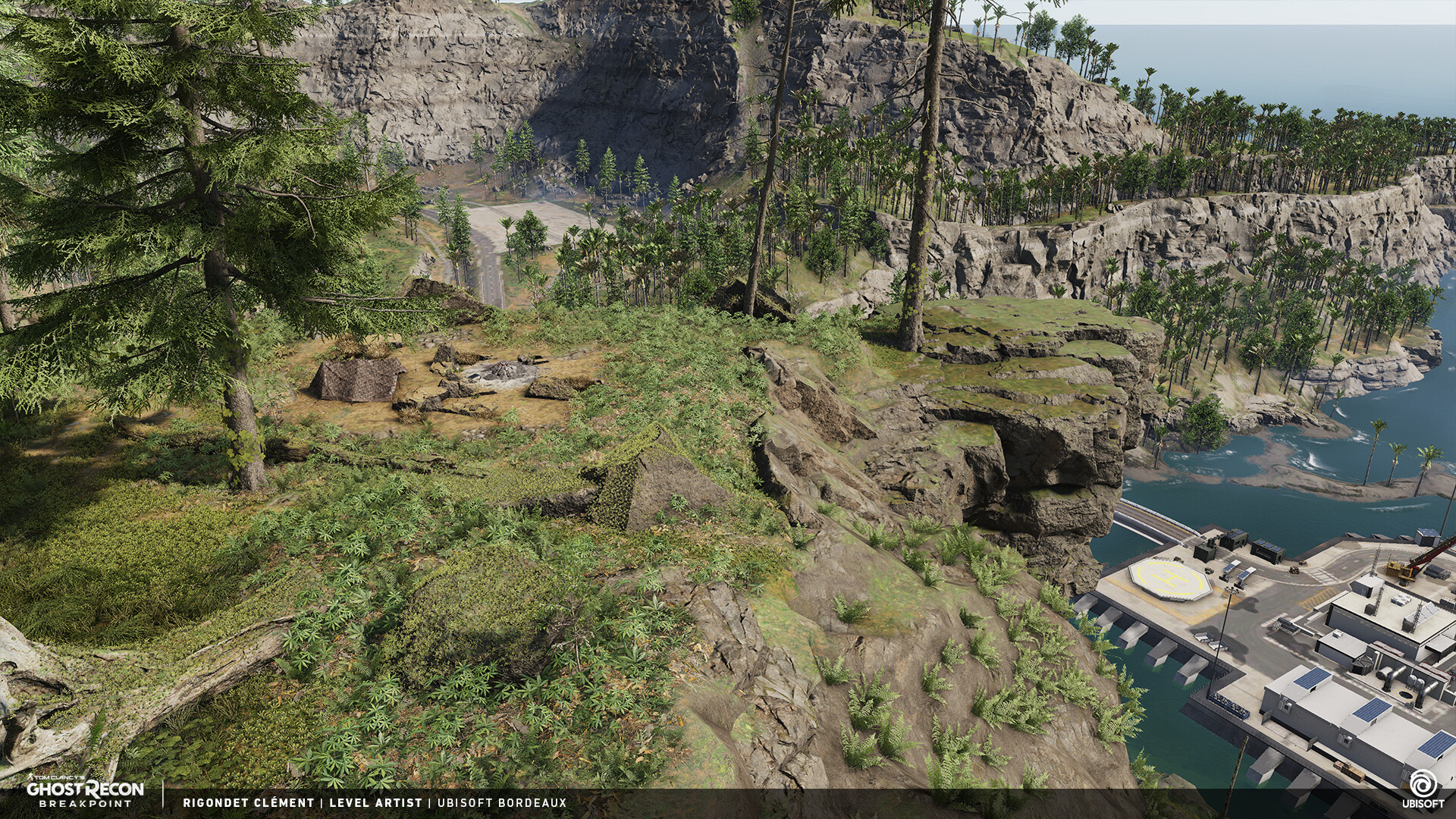 Clément Rigondet - Bivouac - High Cliffs Biome - Ghost Recon Breakpoint