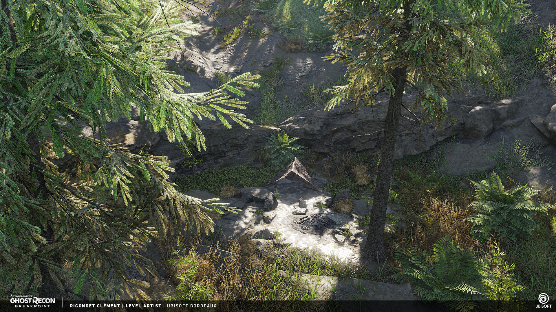 Clément Rigondet - Bivouac - High Cliffs Biome - Ghost Recon Breakpoint