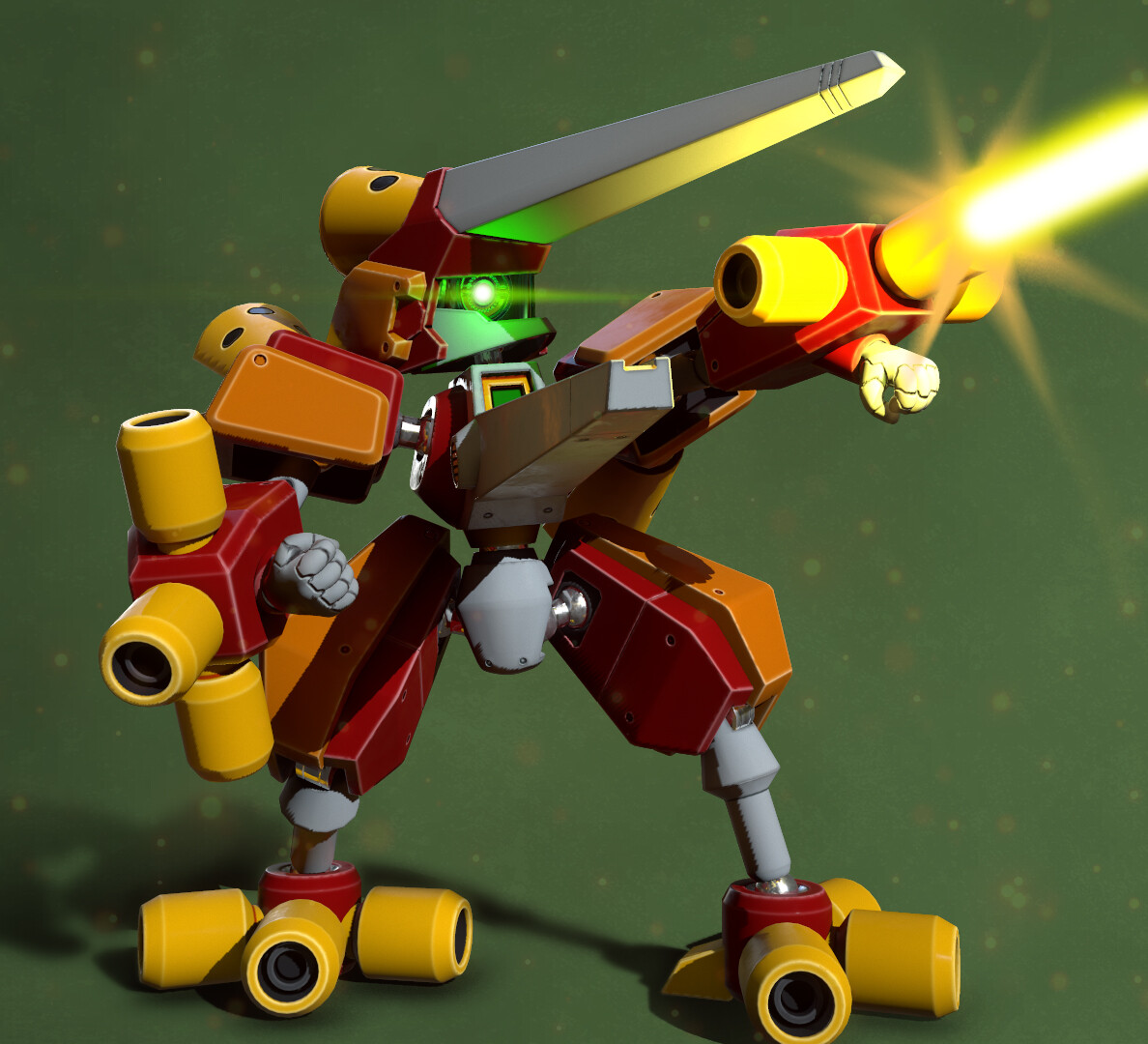 ArtStation - Medabots ARCBEETLE
