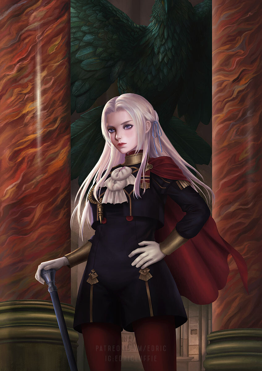 ArtStation - Edelgard, House of Black Eagles