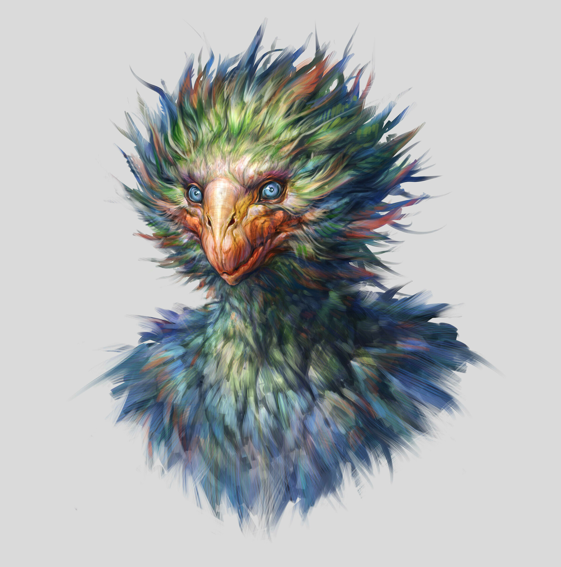 ArtStation - Parrot-Dragon
