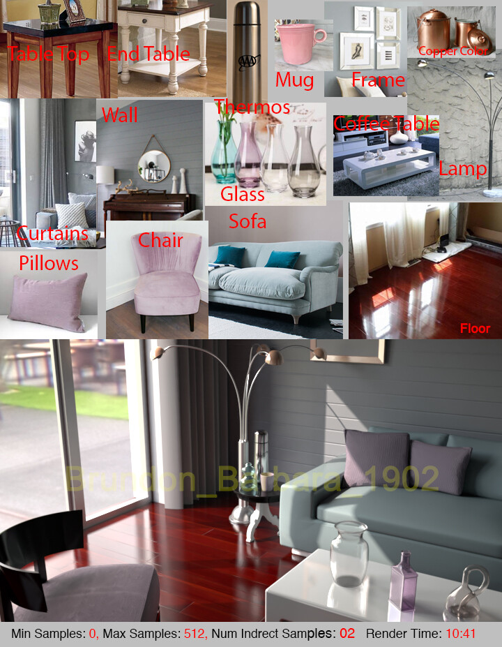 ArtStation - Maya room render