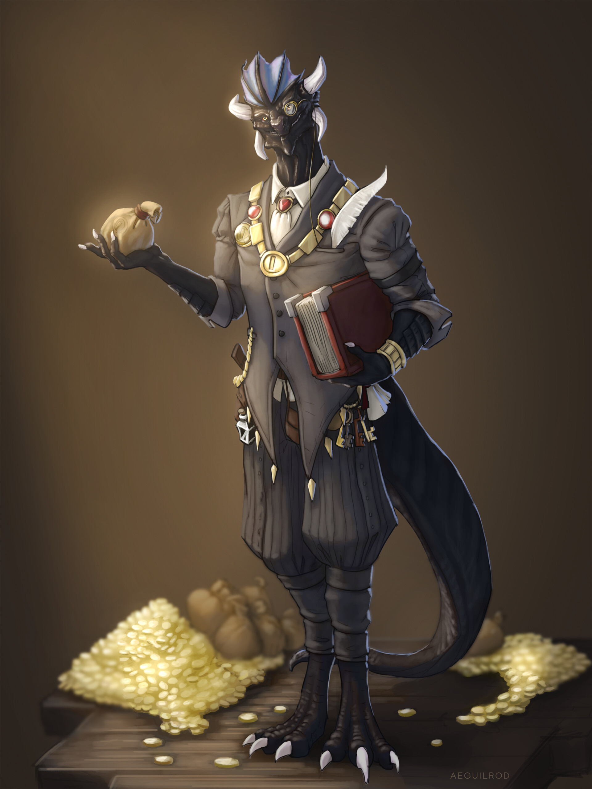 ArtStation - Lizard Banker