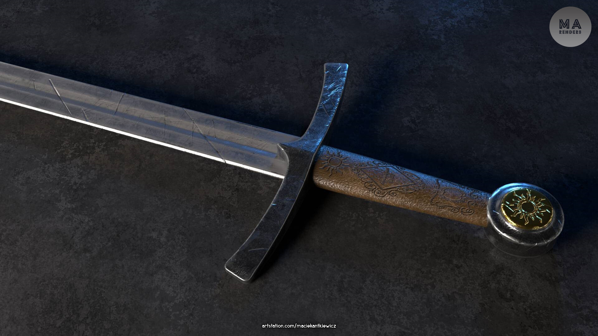 ArtStation - Nilfgaardian Sword