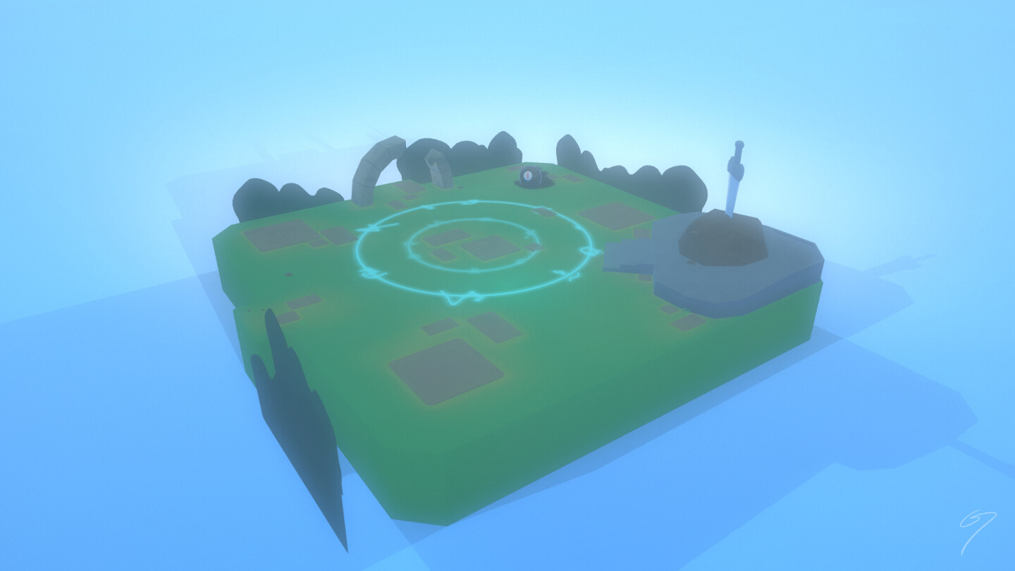 Gabriel C. - Low poly rpg-like scenario