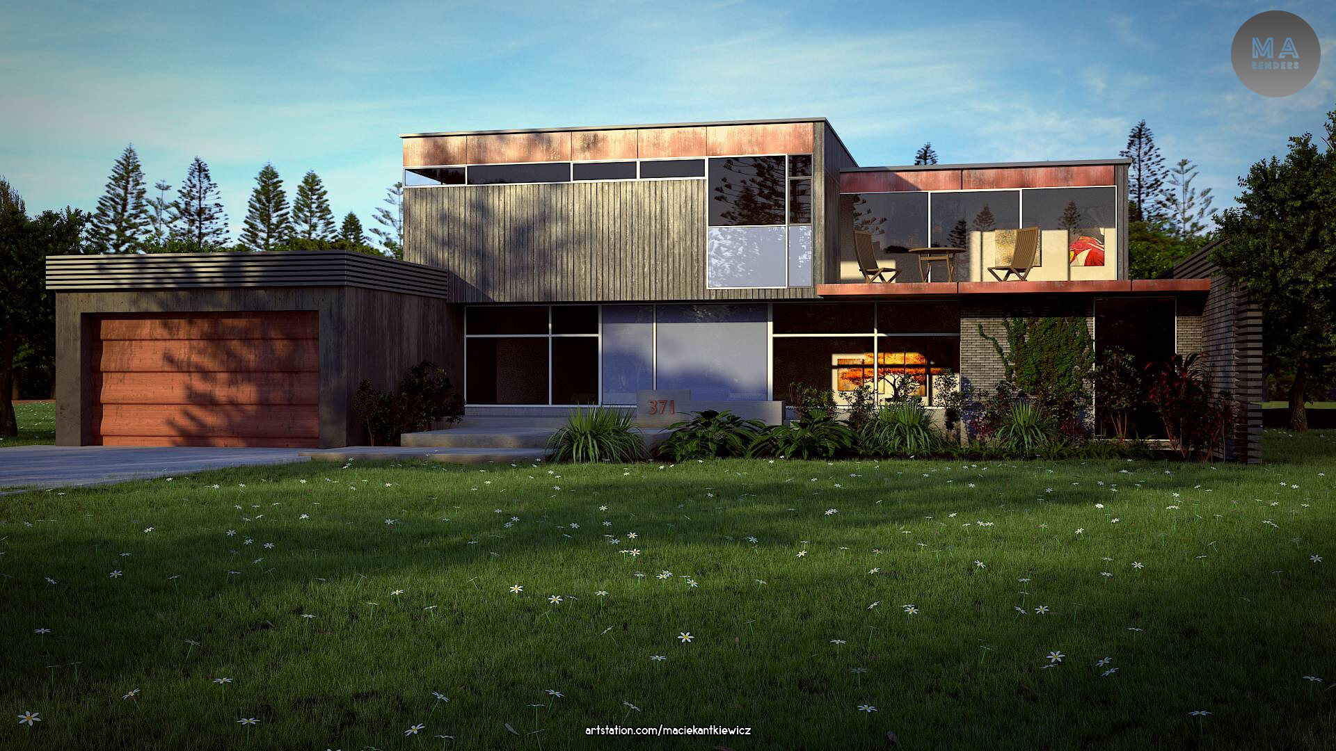 ArtStation - House ArchViz