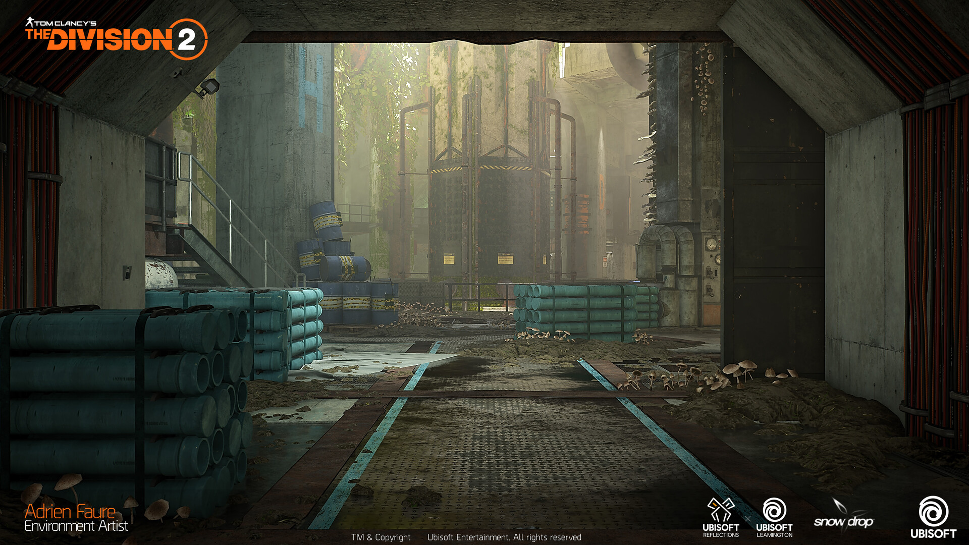 ArtStation - The Division 2 | Expedition Kenly Metro - Silo