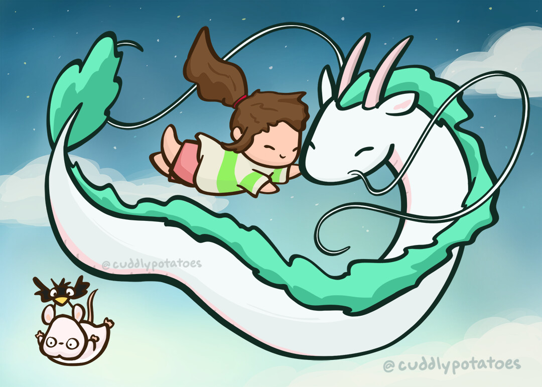 ArtStation - Studio Ghibli Fanart