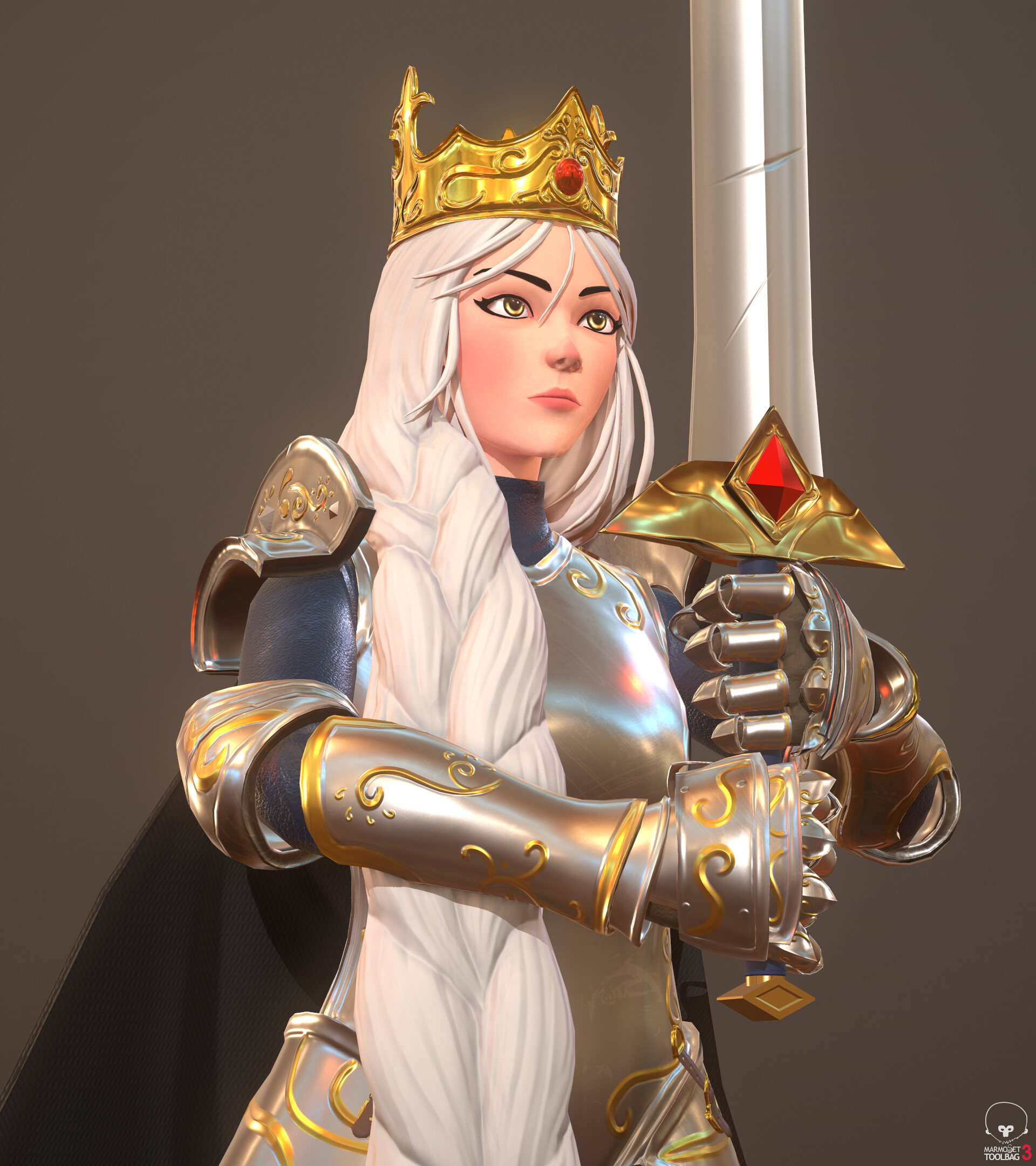 ArtStation - Queen Arthur