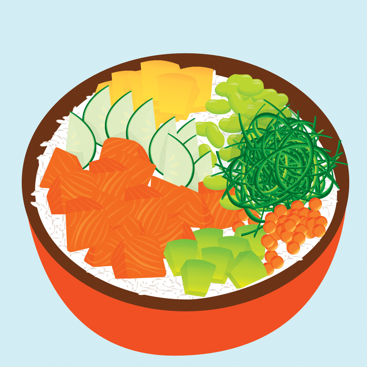 ArtStation - Poke bowl