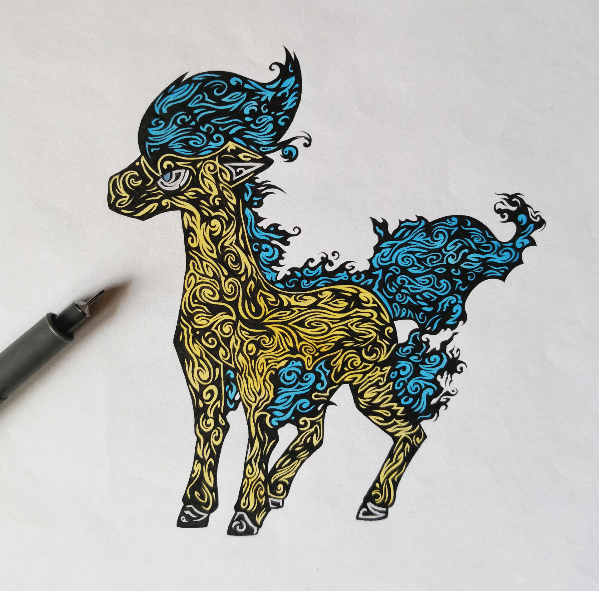 Shiny Ponyta