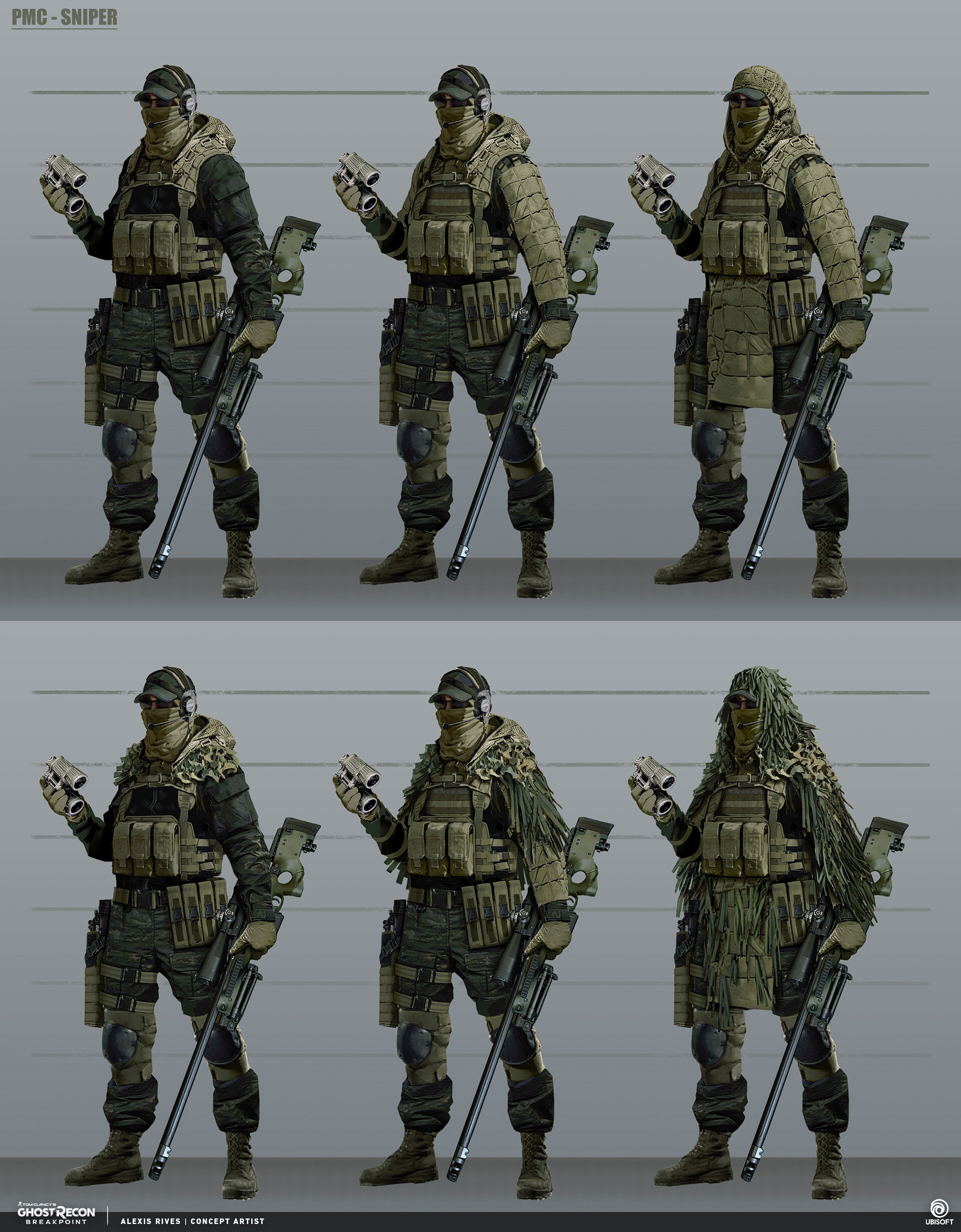 Alexis Rives - GHOST RECON BREAKPOINT / PMC - research