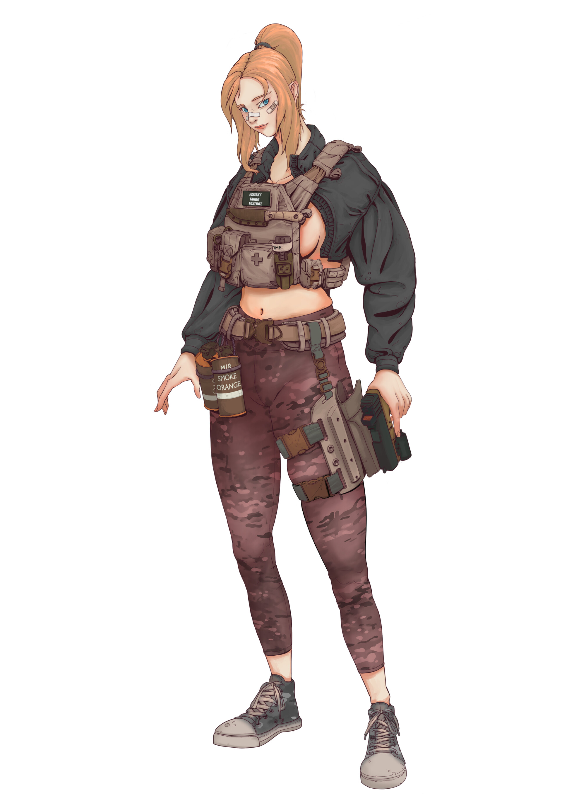 ArtStation - glock girl