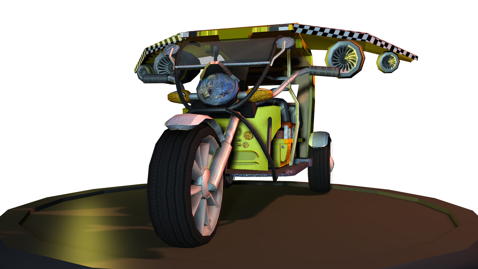 Abbas Khan - Flying Rickshaw