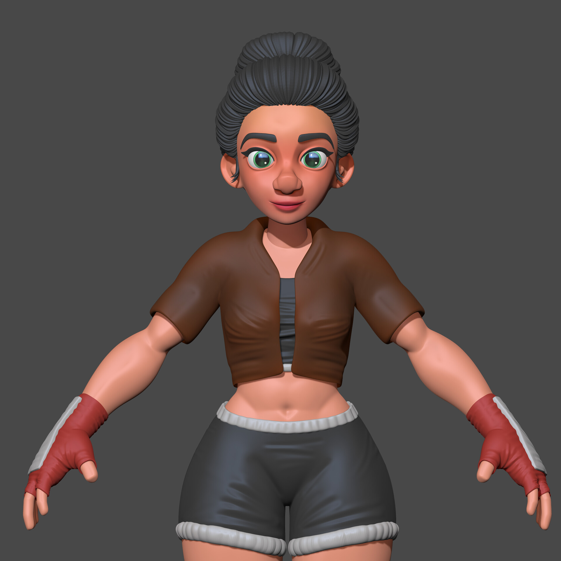 Mohammad Javad Gholami - cute boxer girl