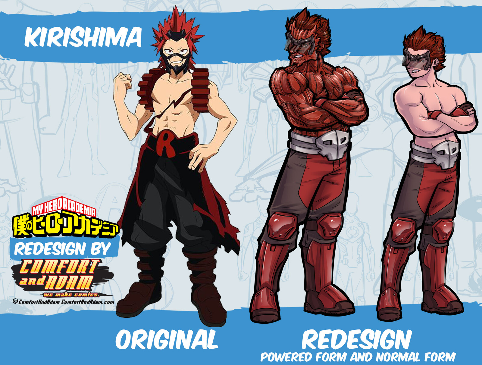 Comfort and Adam - MHA Redesign Project: Trash Boys