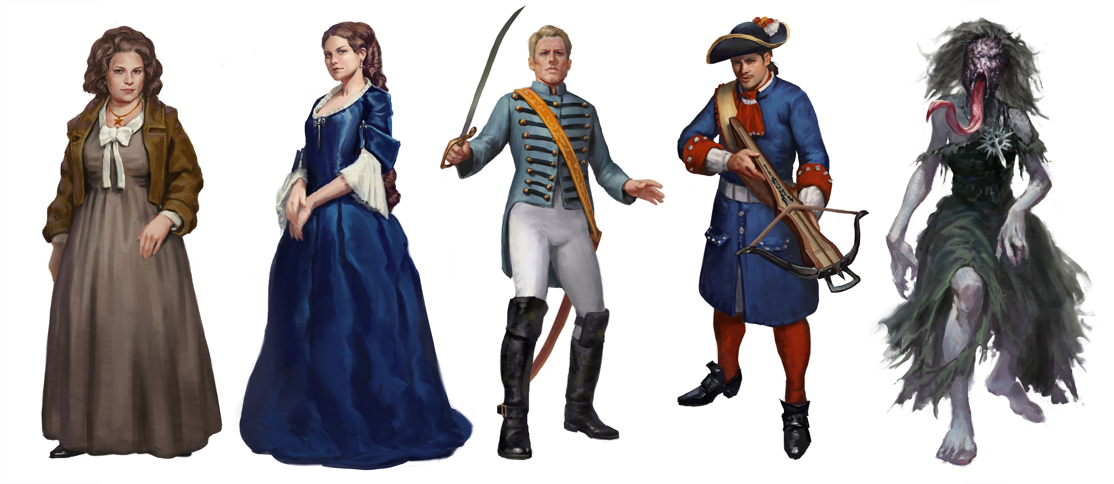 Javier Charro - Characters for Pathfinder RPG - War for the Crown