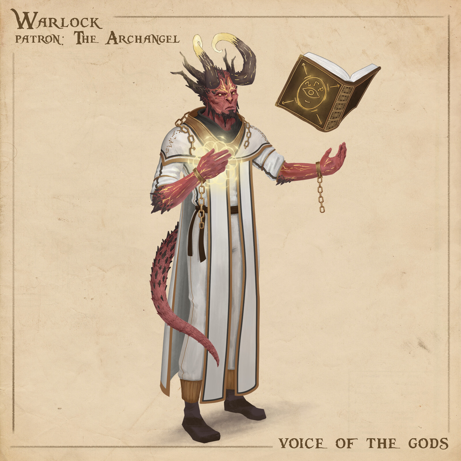 ArtStation - Warlock - Patron: The Archangel