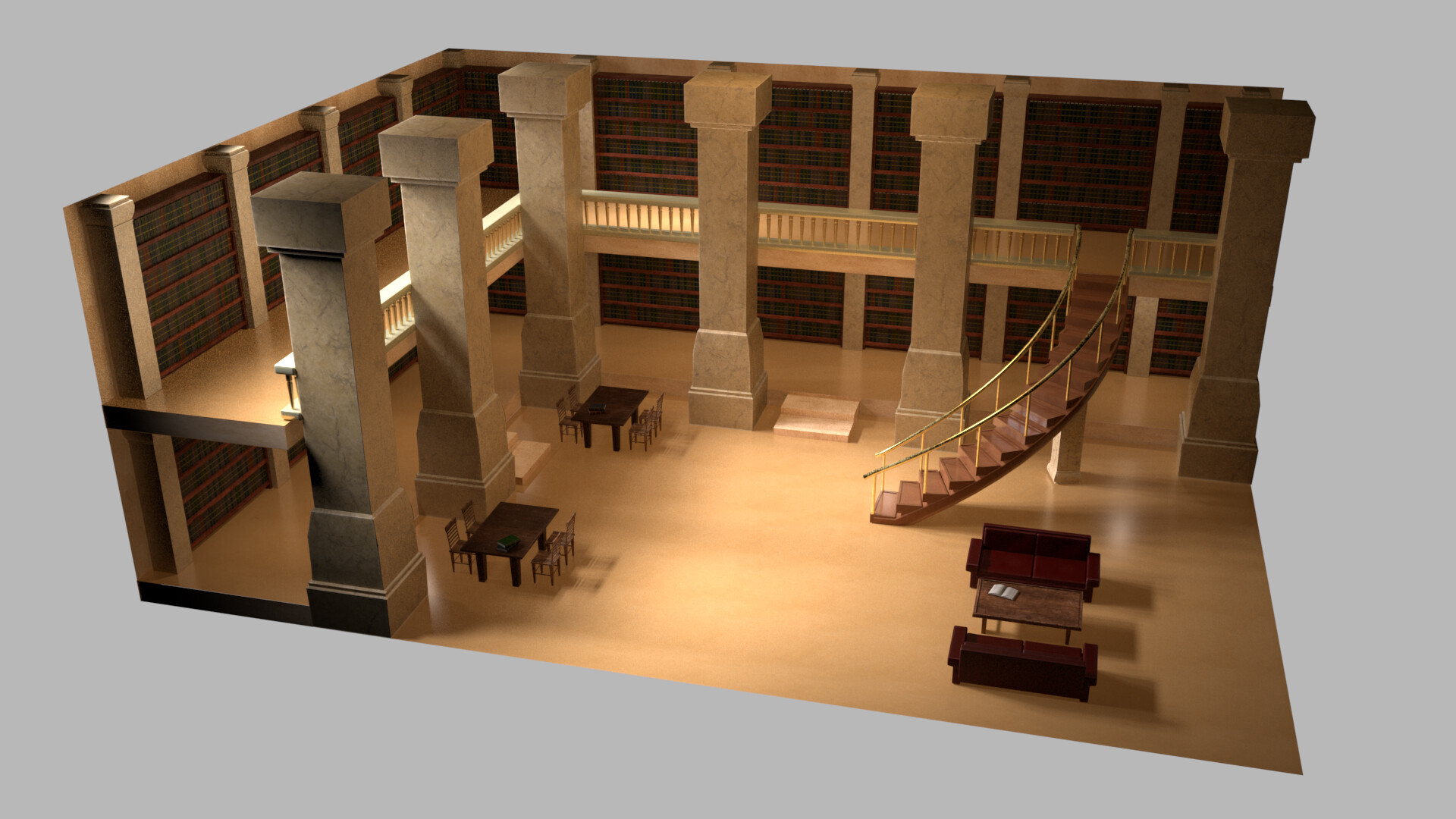 ArtStation - Library - Vertical Slice