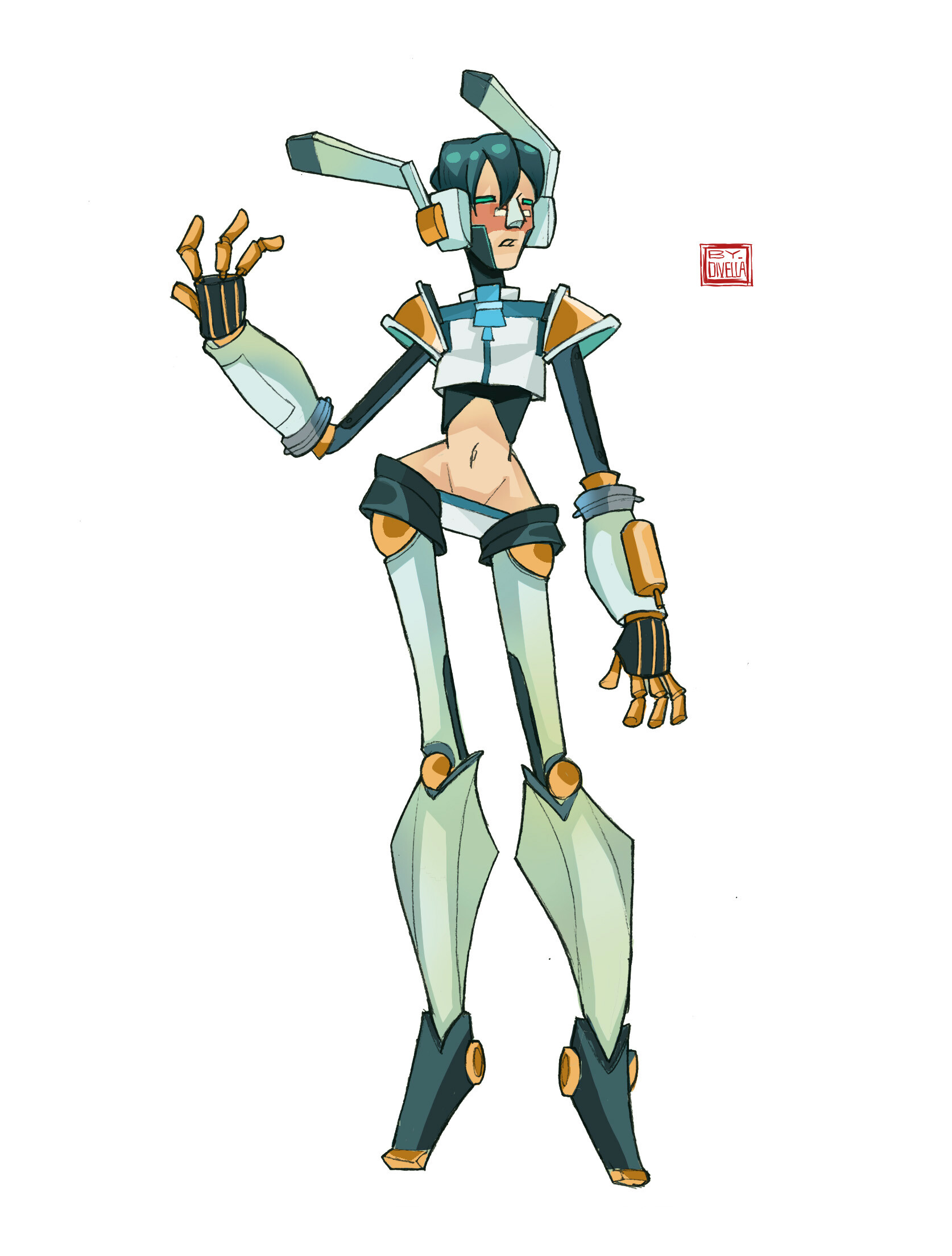 ArtStation - robot character deisgn