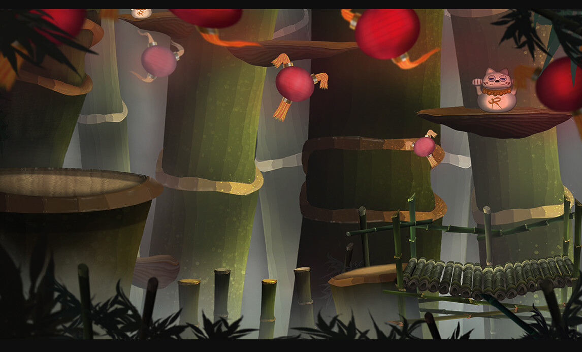 ArtStation - Rayman level