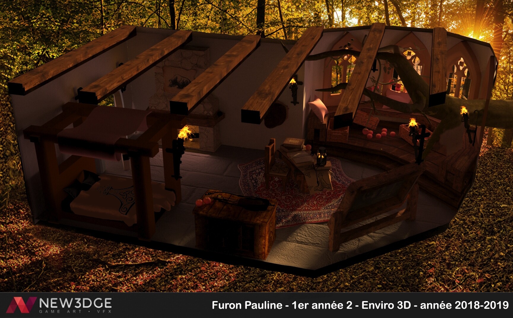 ArtStation - Merida's room