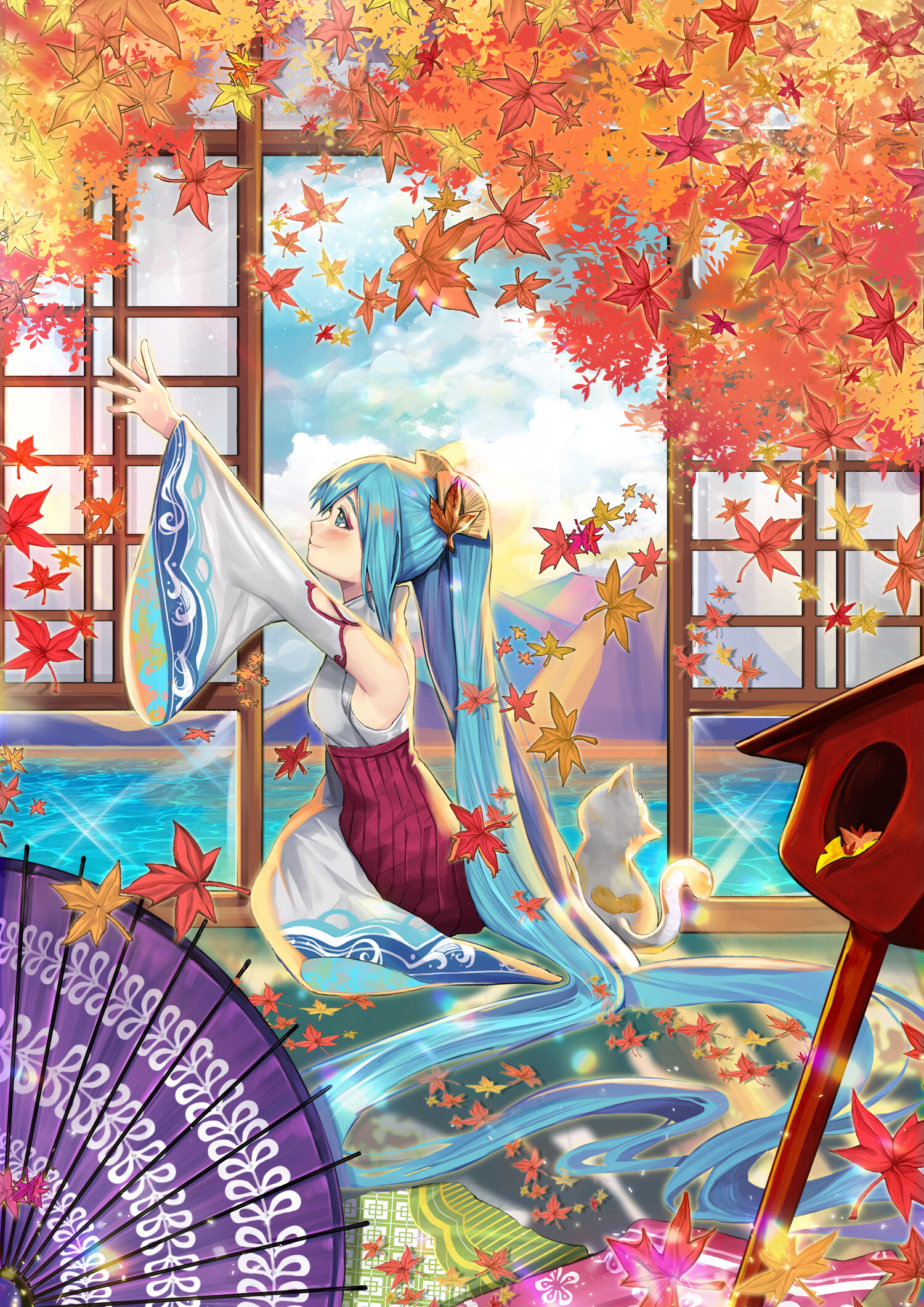 ArtStation - Miku autumn