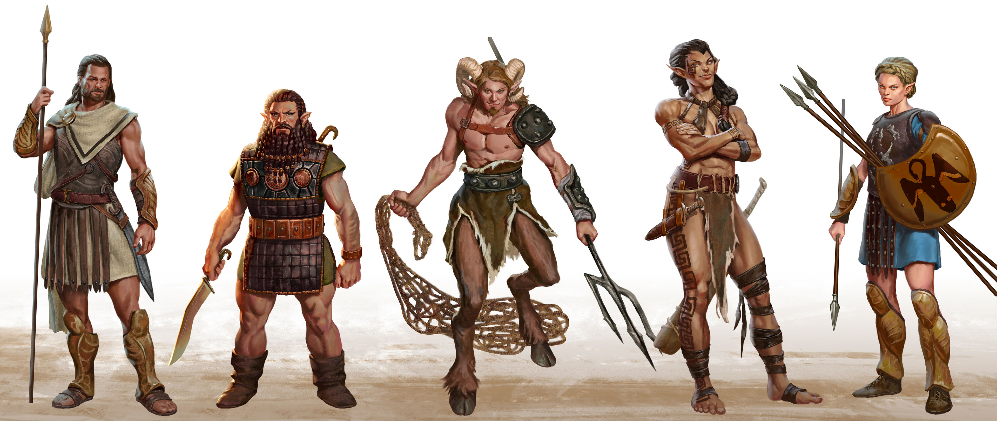 Javier Charro - Arkadia RPG Races and Classes