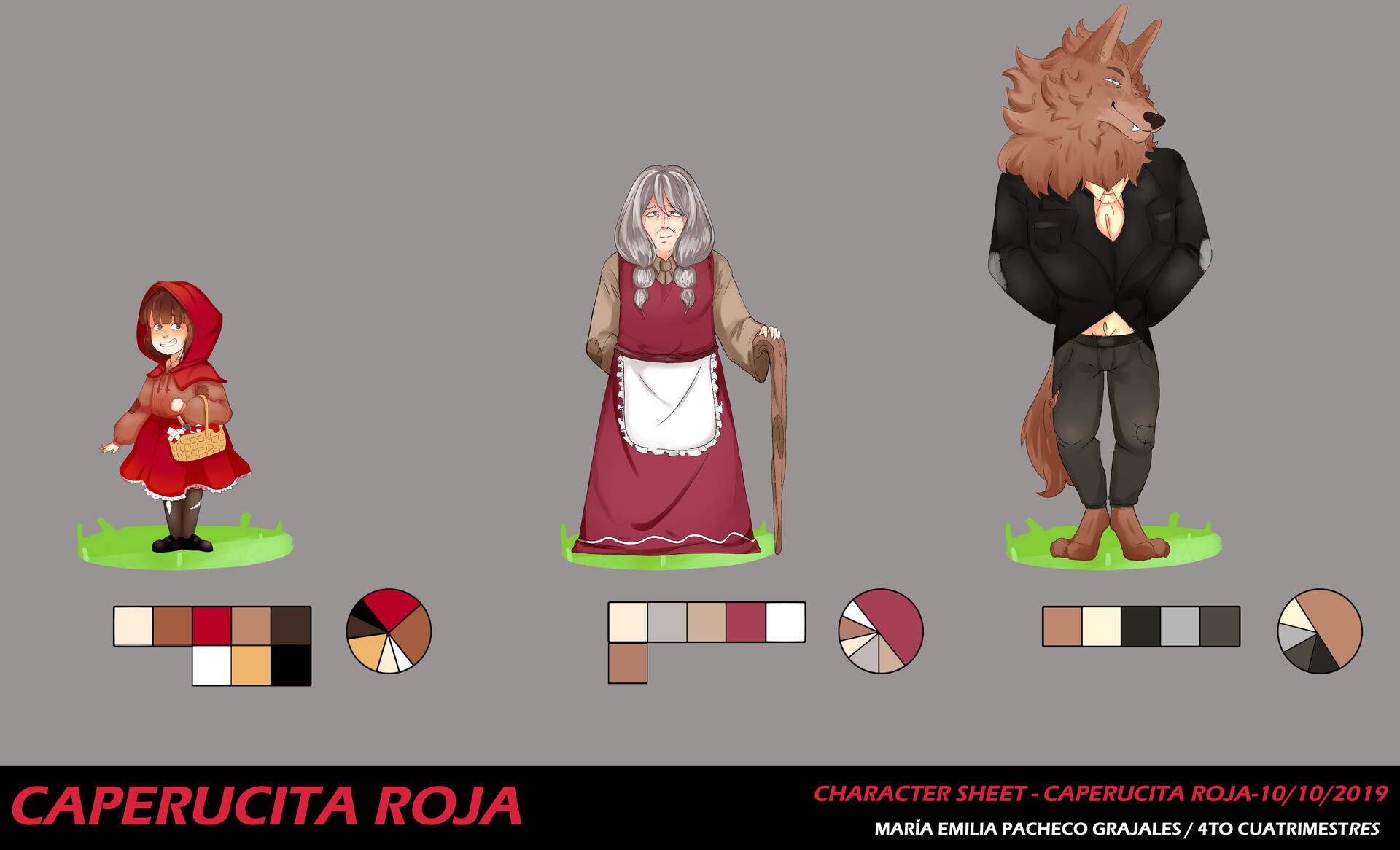 ArtStation - Little Red Riding Hood - Concept Art