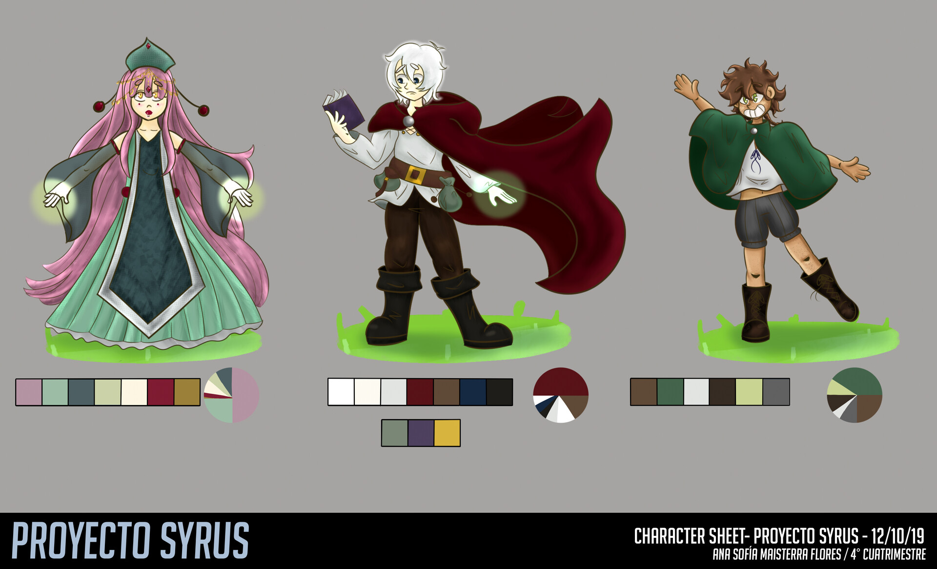 ArtStation - Syrus Project- Characters concepts