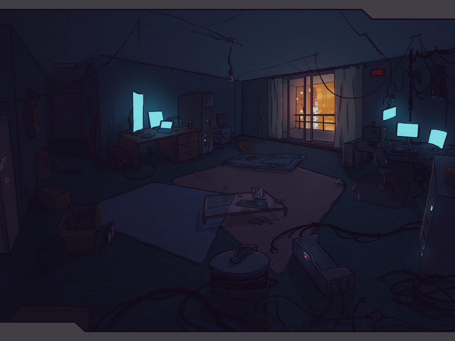 ArtStation - A Hacker's Shack