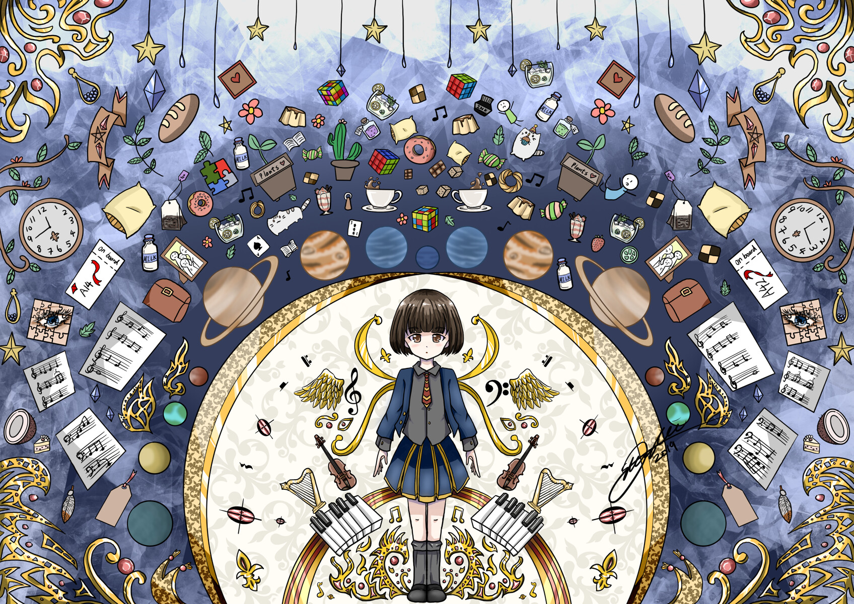 ArtStation - My little world