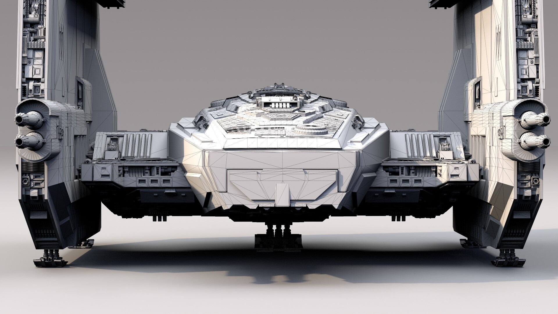 ArtStation - star wars command shuttle