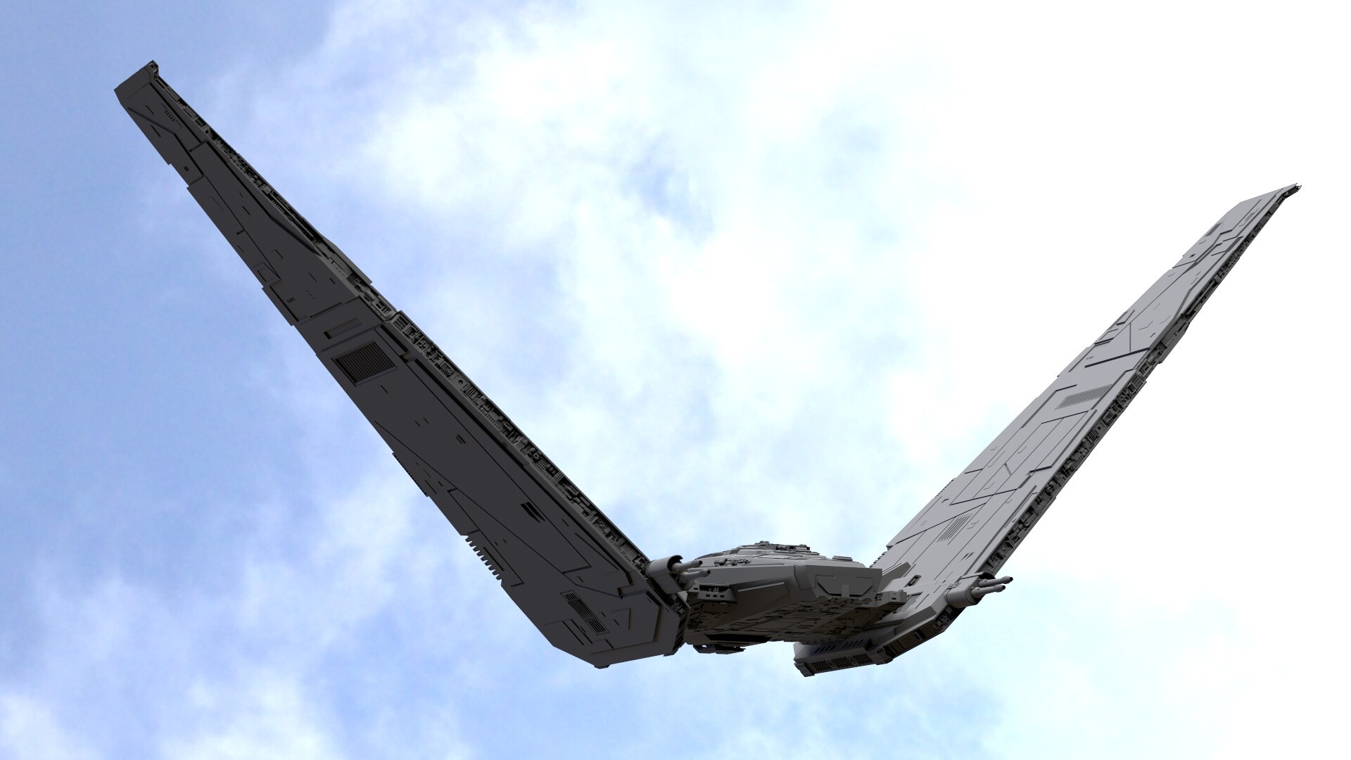 ArtStation - star wars command shuttle