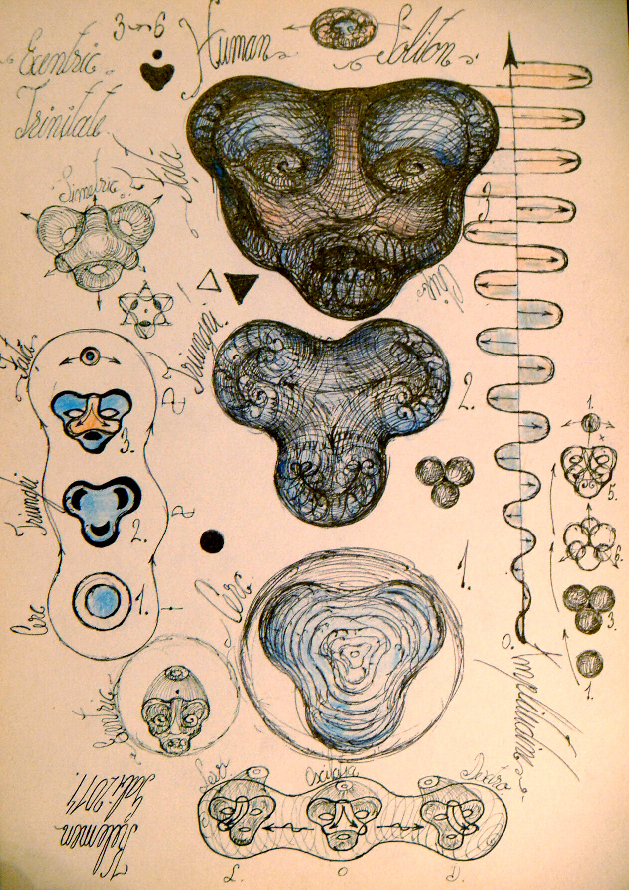 ArtStation - Static wave Human face