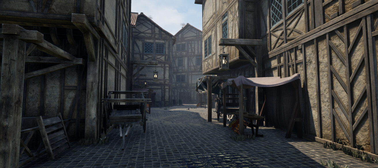 Medieval City Street