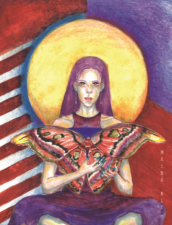 ArtStation - Atlas Butterfly Portrait