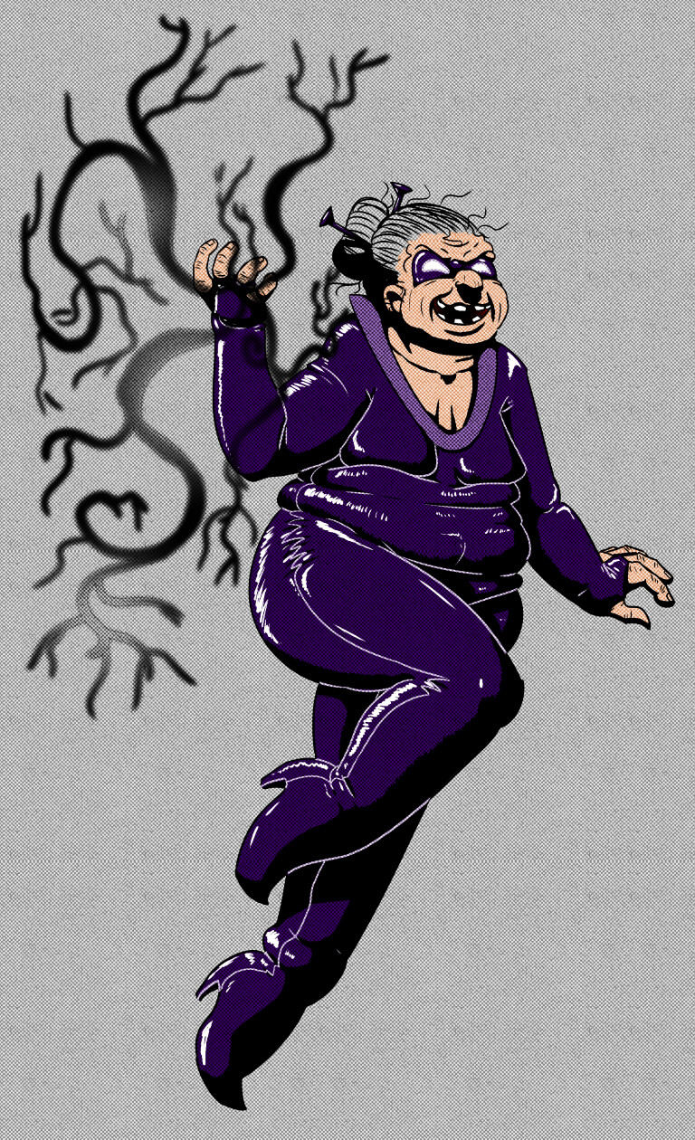 Natasha de Gracia - Silver Age Villains Commission