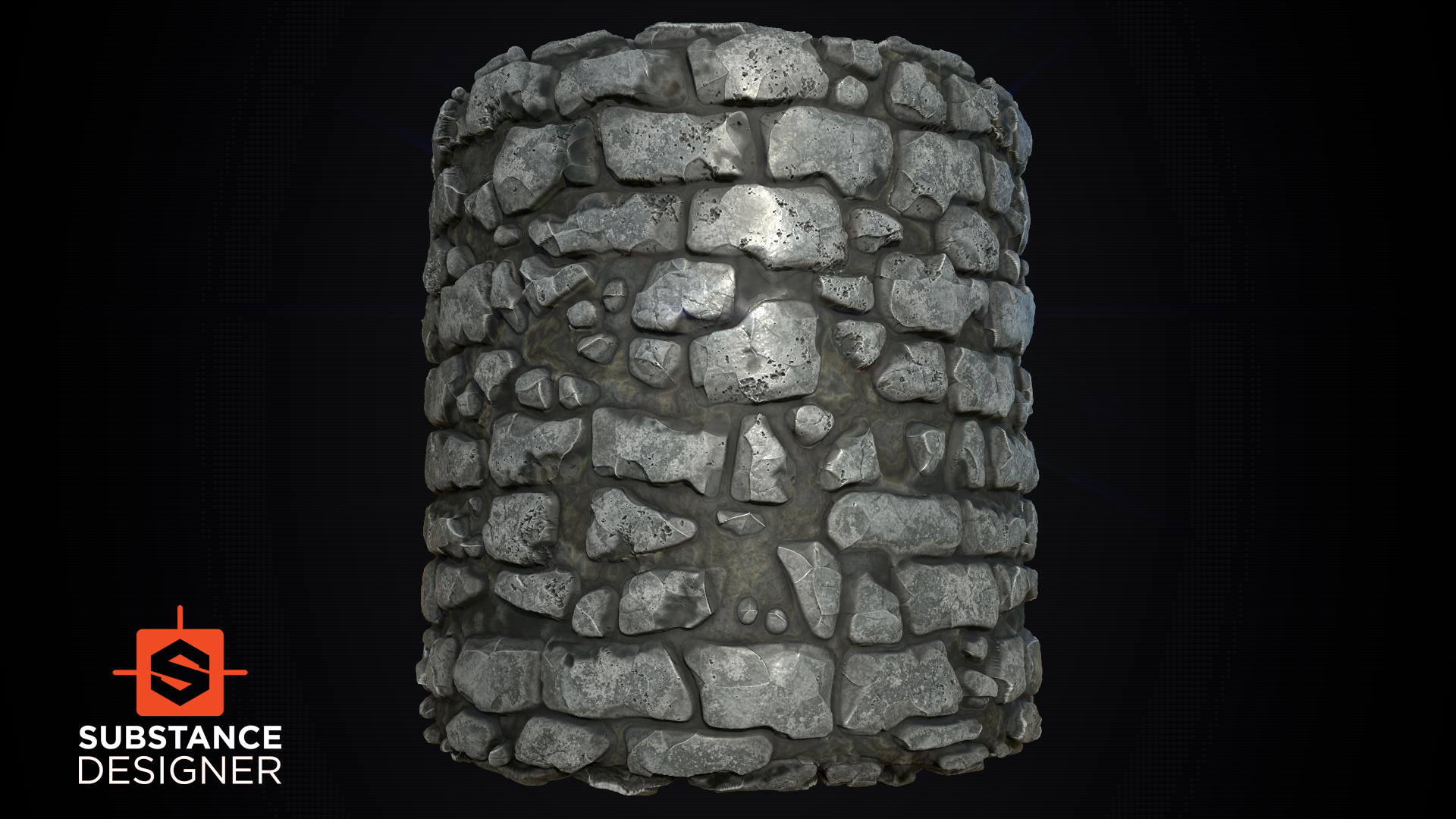 ArtStation - Cobbled Wall