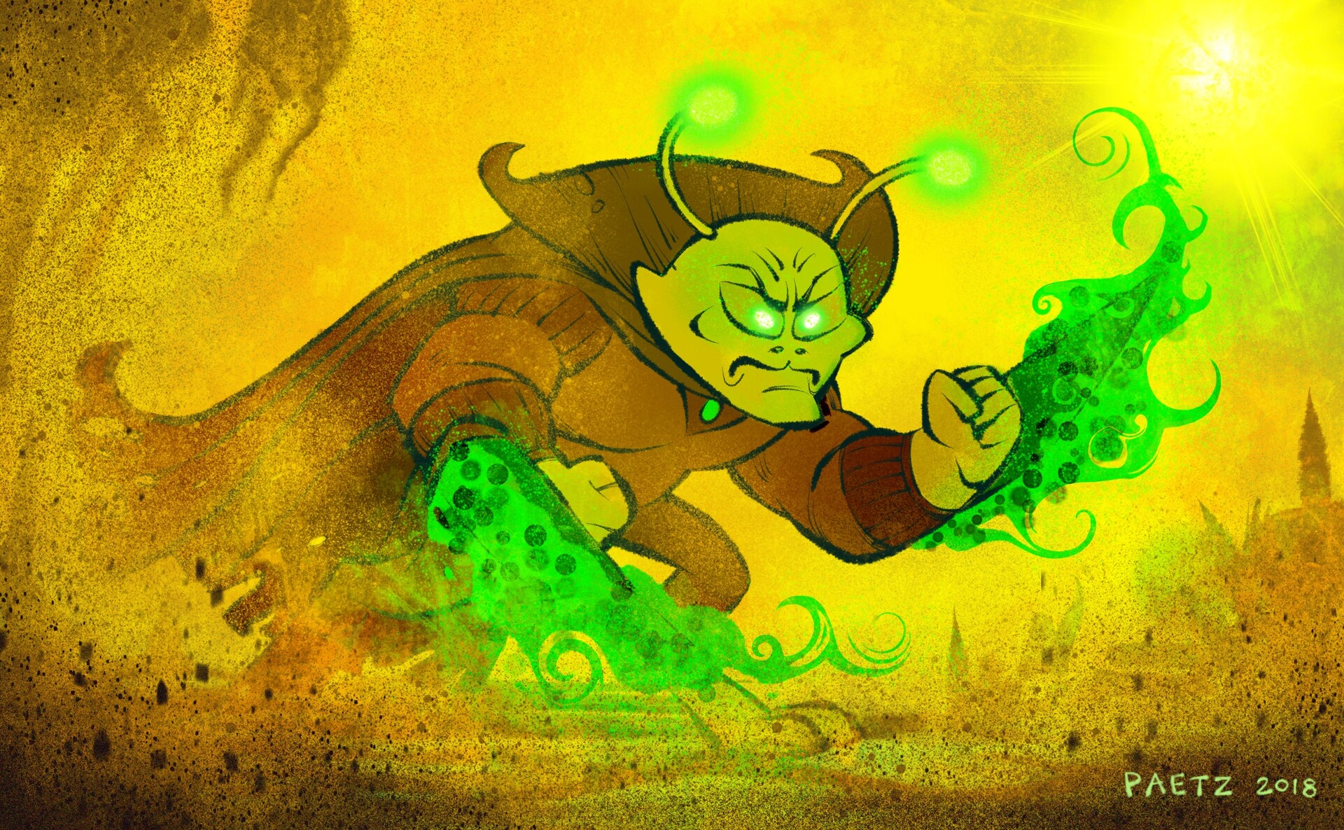 ArtStation - PsyBlade Alien.