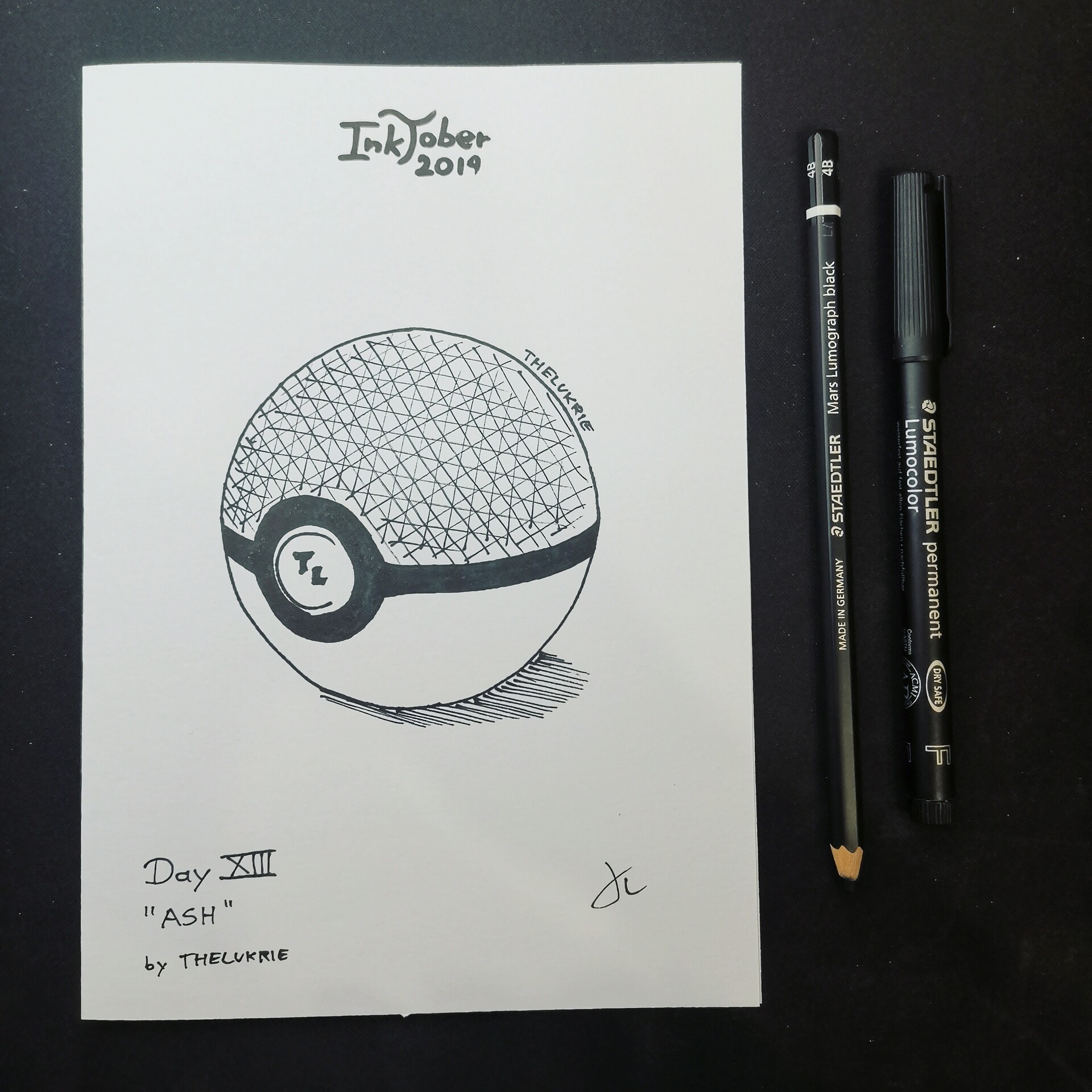 ArtStation - INKTOBER Day 13 - Ash