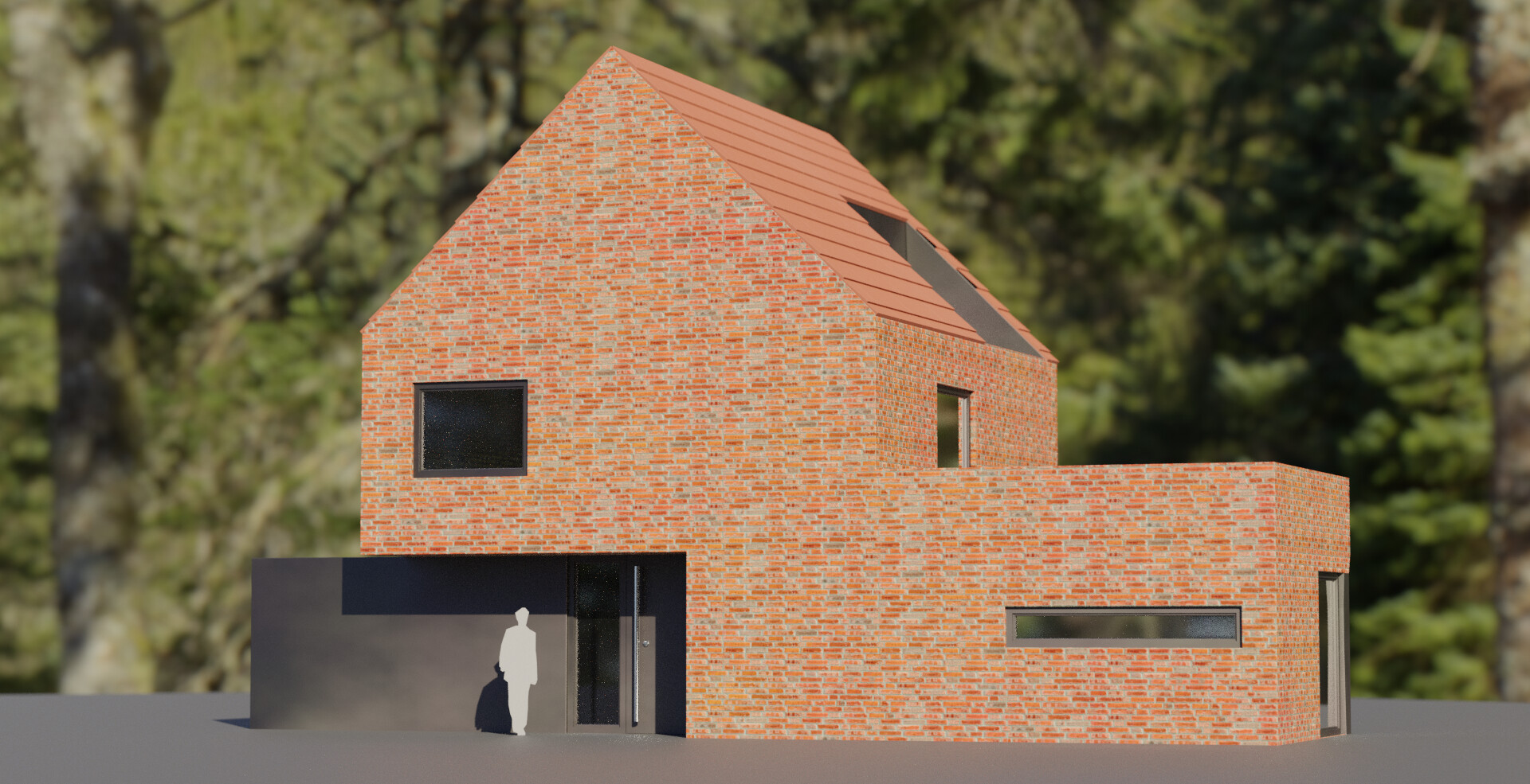 Lucas Tom Knepper - early visualization of single-family dwelling