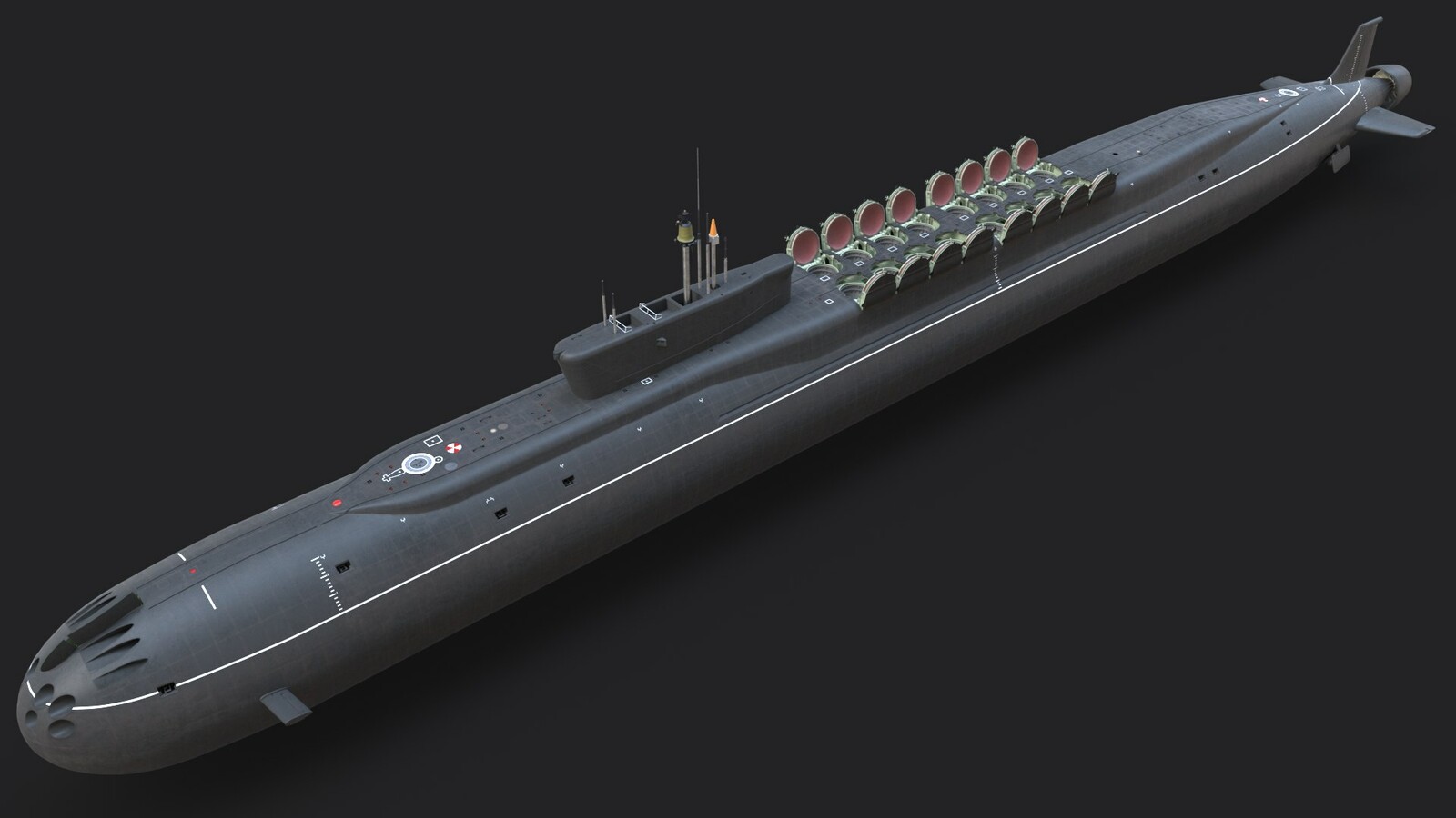 IsraTan | YUKIKAZE Studio - Project 955 Borei Class Submarine