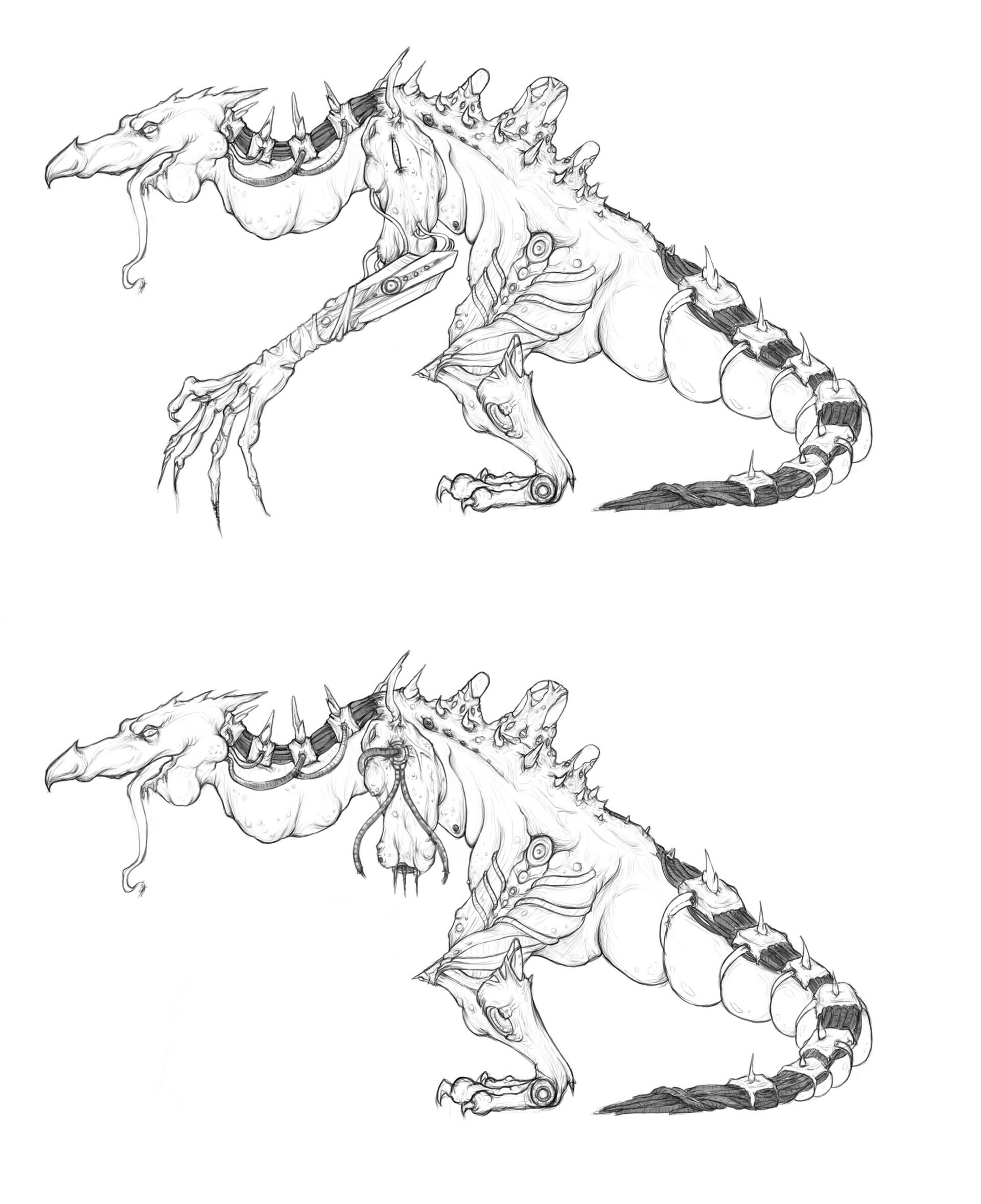 how to draw dark crystal characters