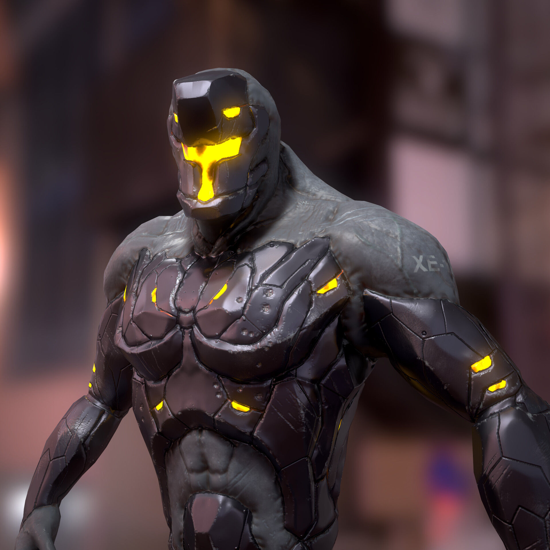 ArtStation - Cyborg - XE 11007