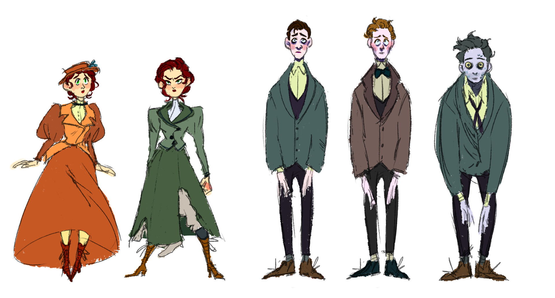 ArtStation - G.P.Lovecraft-inspired character designs