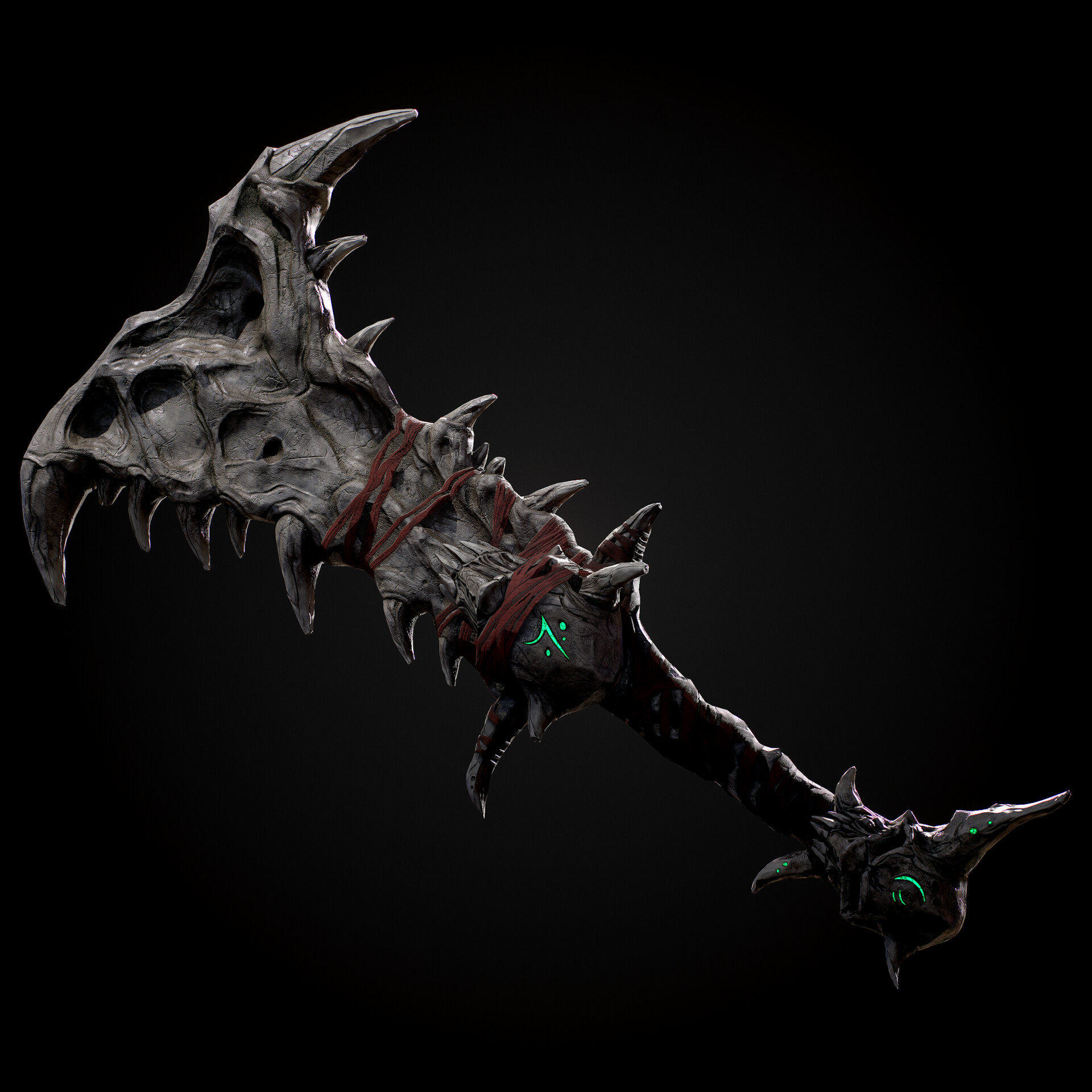 ArtStation - Fantasy weapon