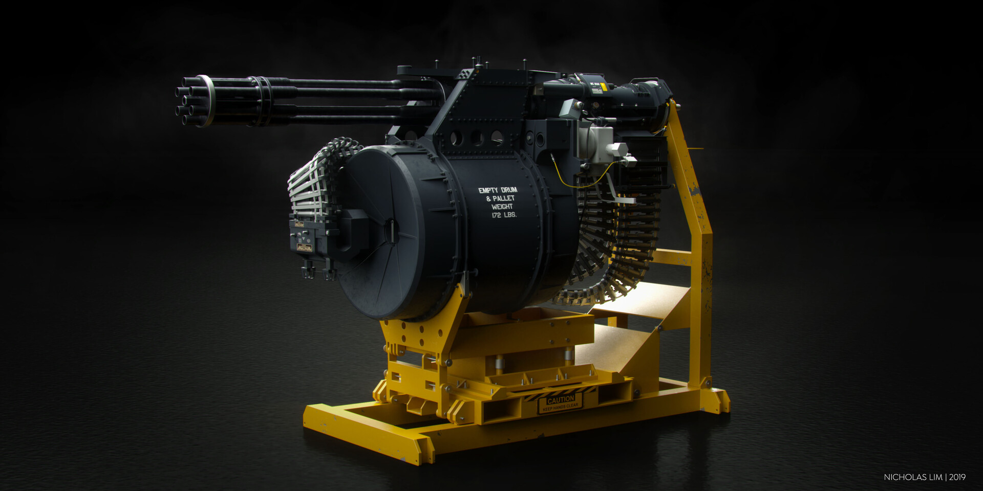 Nicholas Lim - M61 Vulcan Study