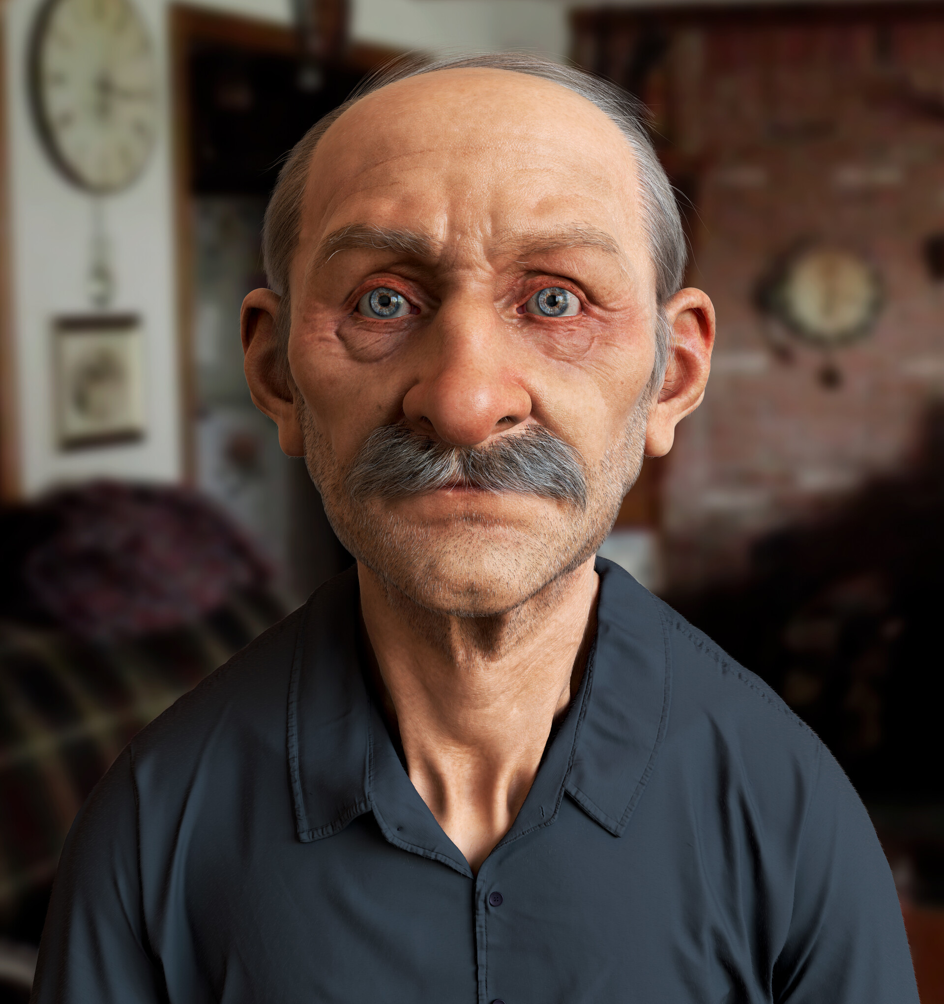 ArtStation - Portrait of Oldman