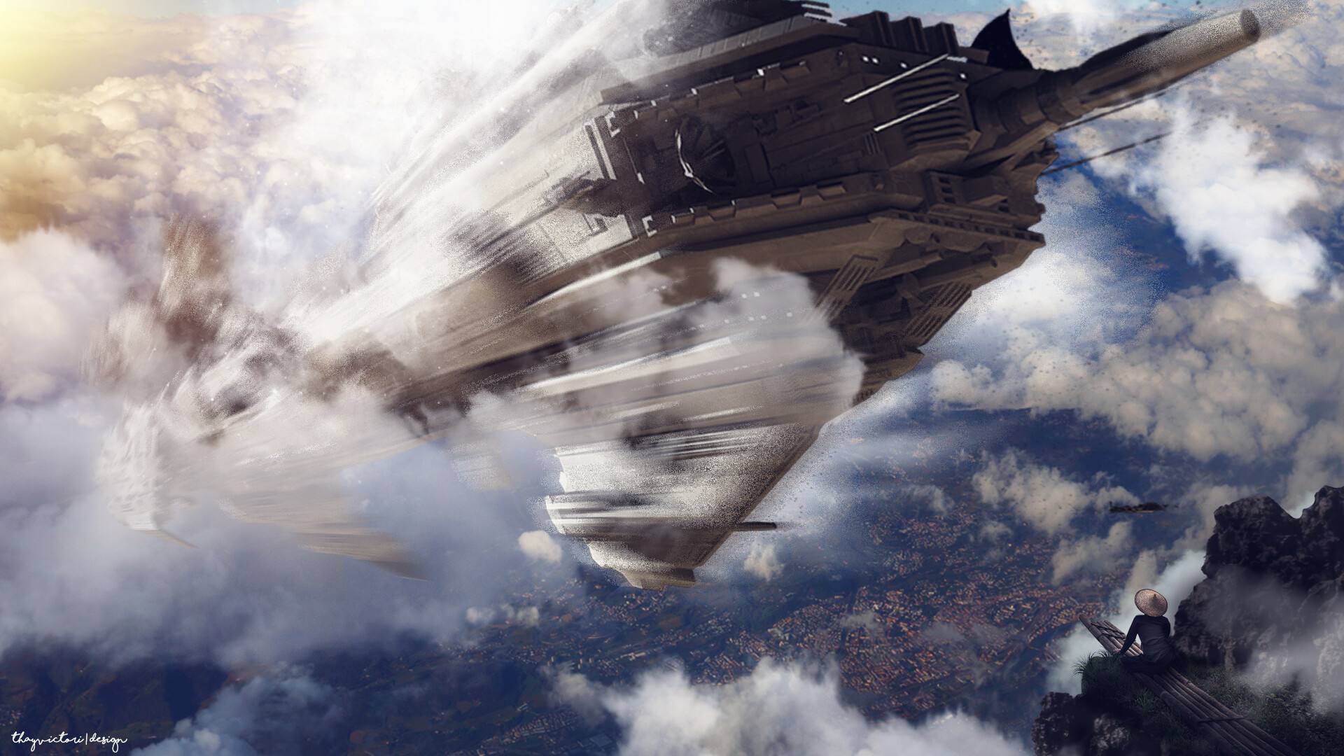 ArtStation - Spaceship in Asia